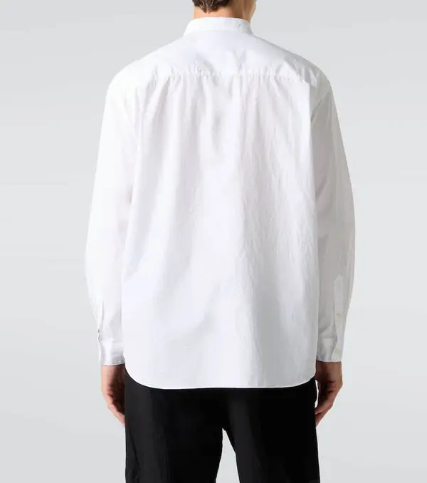 Comme Des Garçons Homme Patchwork Cotton Poplin Shirt