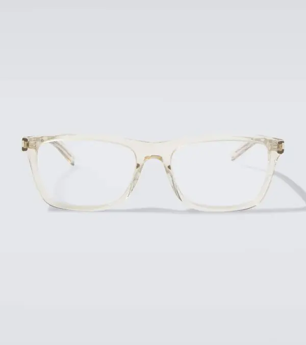 Saint Laurent Sl 841 Square Eyeglasses - Yellow