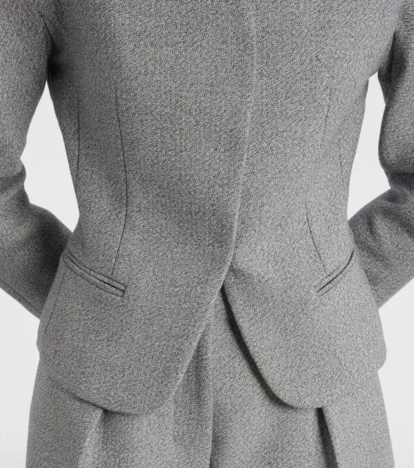 Jacquemus Ovalo Cotton And Wool Jacket