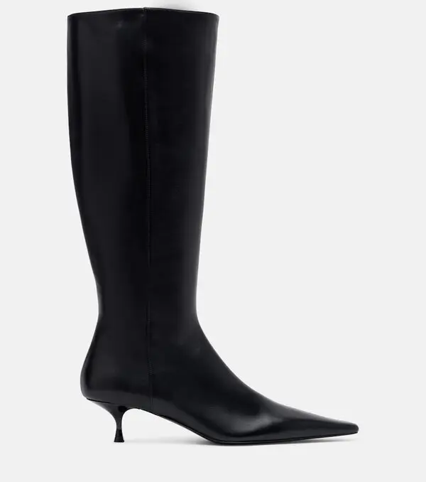 Victoria Beckham Pointy 45 Leather Knee-high Boots