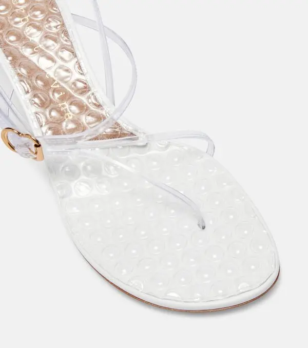 HERBERT LEVINE Starry-eyed Jelly 55 Sandals - Transparent