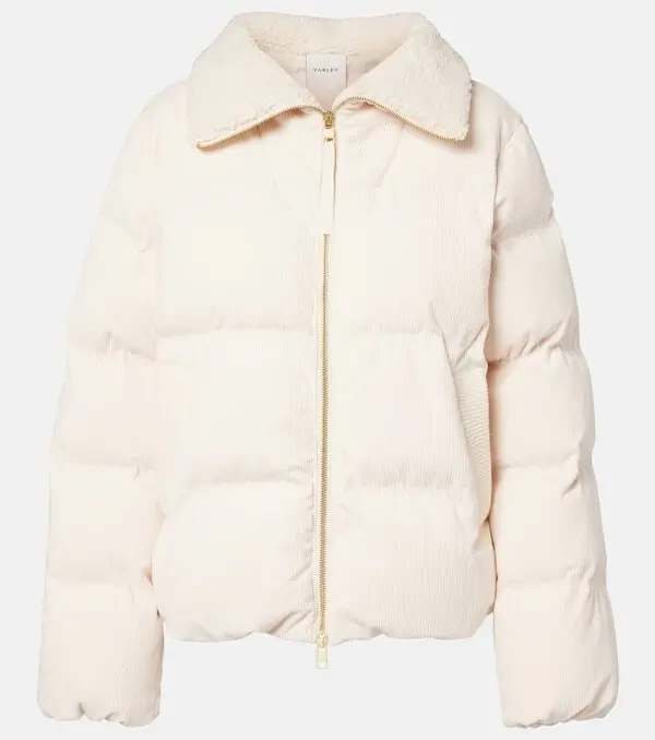 Varley Brackley Puffer Jacket - White