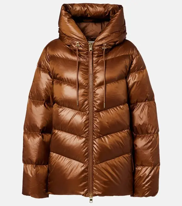 Varley Madelina Down Jacket - Brown