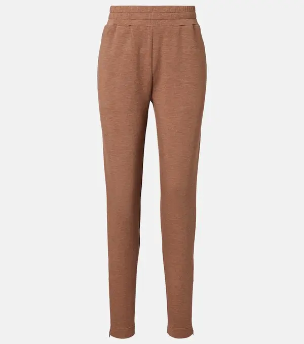Varley The Slim Zip 29.5 Sweatpants - Brown