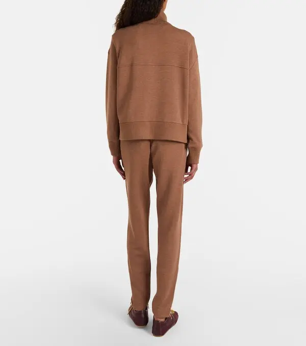 Varley The Slim Zip 29.5 Sweatpants - Brown