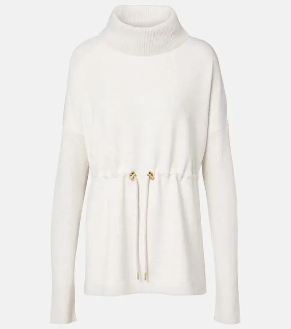 Varley Ethel Turtleneck Sweater - White