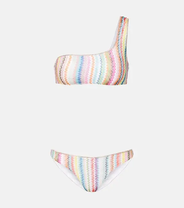 Missoni Chevron Zig Zag Bikini - Multicoloured