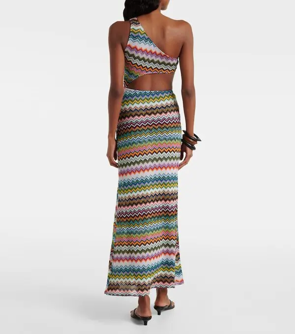 Missoni Zigzag Lamé Beach Cover-up - Multicoloured