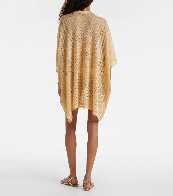 Missoni Open-knit Lamé Kaftan