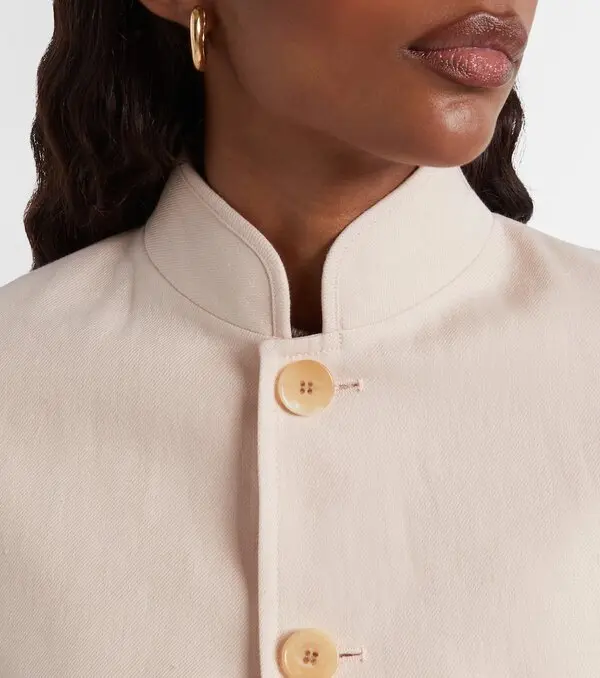 Loro Piana Spagna Linen Jacket - Pink