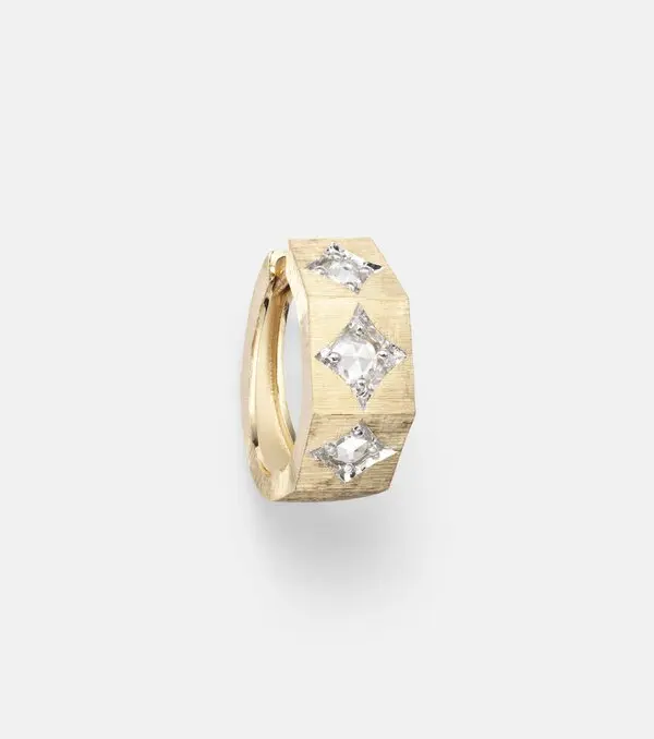 MARIE LICHTENBERG Single Hoop Earring - Gold