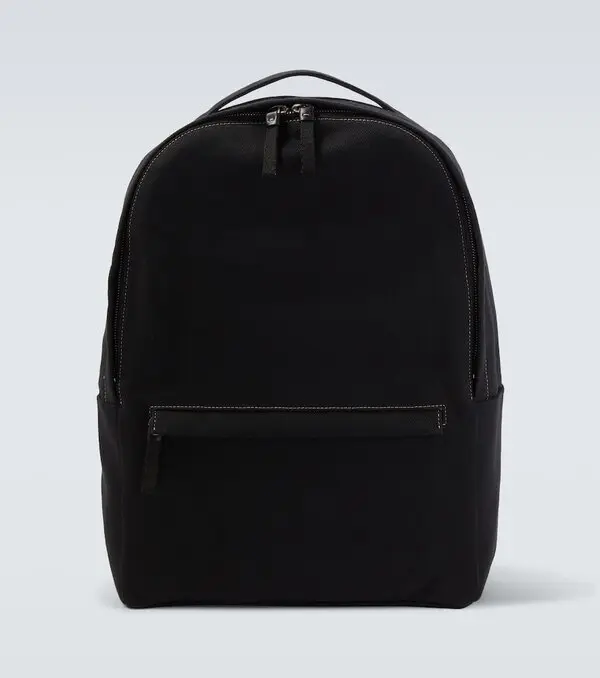 THE ROW Canvas Backpack - Black