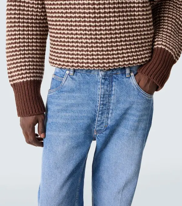 Studio Nicholson X Aaron Levine Windslow Straight Jeans - Blue