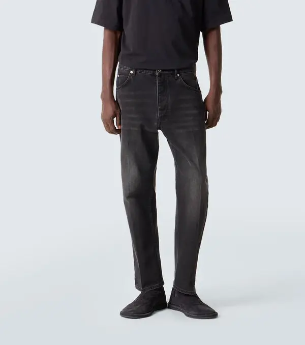 Studio Nicholson X Aaron Levine Windslow Straight Jeans - Black