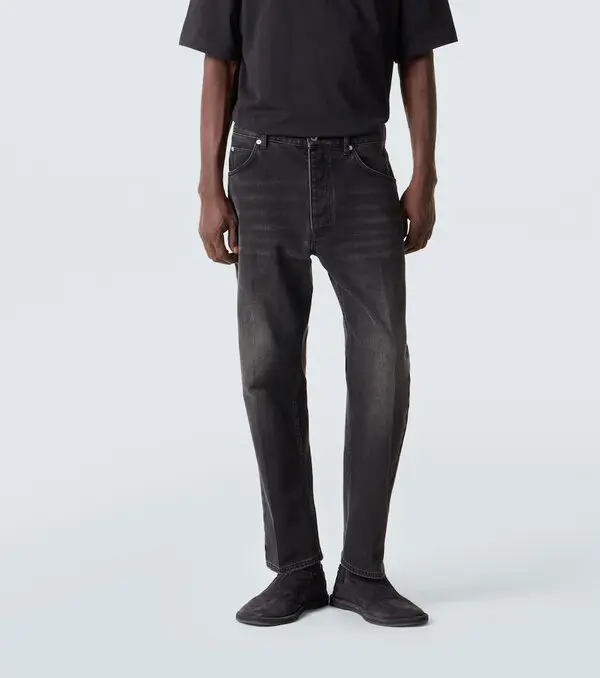 Studio Nicholson X Aaron Levine Windslow Straight Jeans - Black