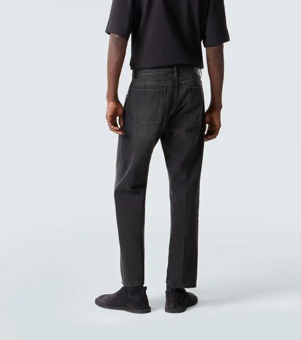 Studio Nicholson X Aaron Levine Windslow Straight Jeans - Black