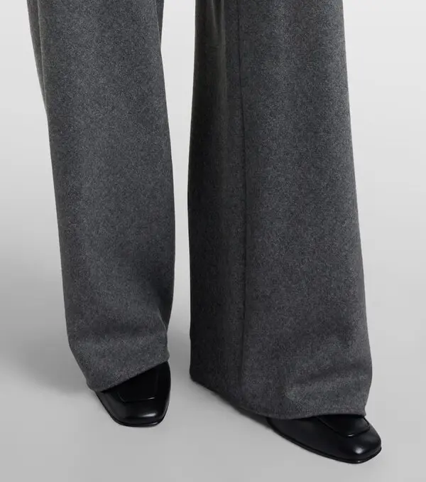 Vince High-rise Wide-leg Trousers