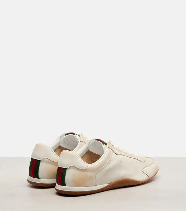 Gucci Shift Leather Sneakers