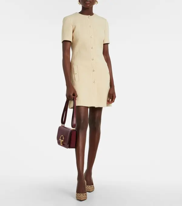 Gucci Erin 85 Canvas Pumps