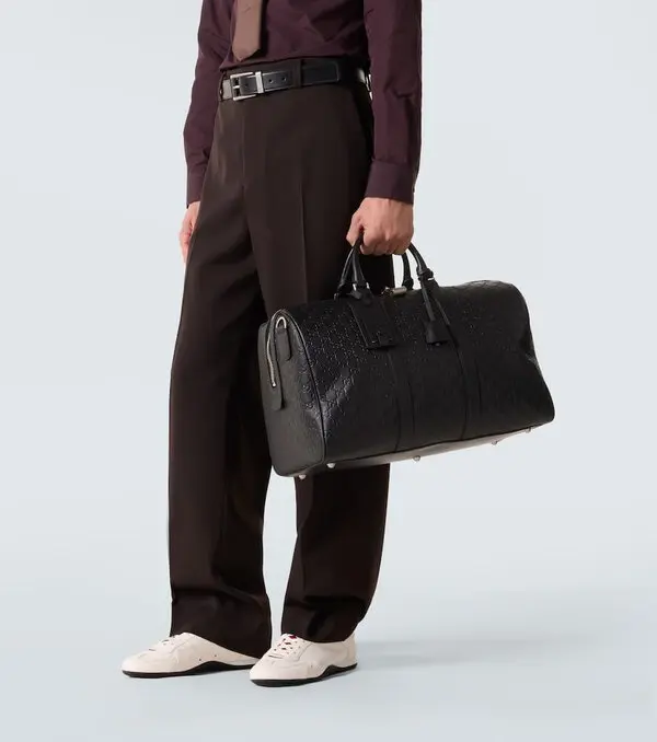 Gucci Gg Emblem Medium Duffle Bag