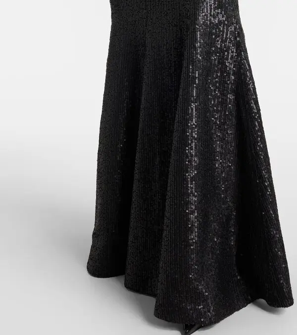 Norma Kamali Sequined Gown