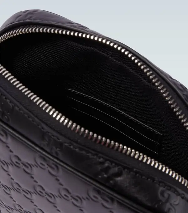 Gucci Gg Small Leather Crossbody Bag