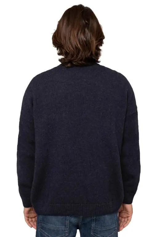 CELTIC & CO. British Wool Gansey Crewneck Sweater