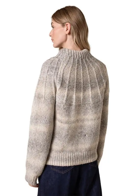 CELTIC & CO. Sunbeam Stitch Yoke Sweater