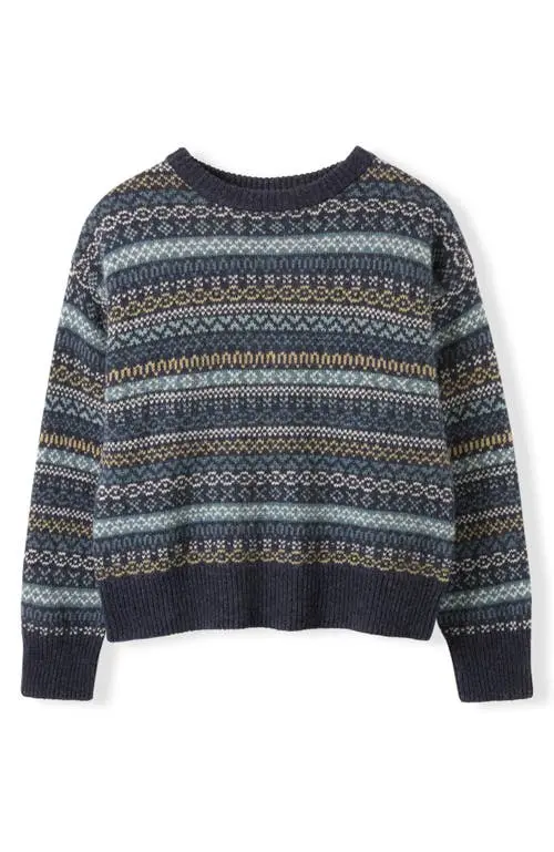 CELTIC & CO. Fair Isle Wool Sweater