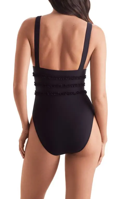 MIMI FLAMINGO Sonny Ruffle One-piece Swimsuit