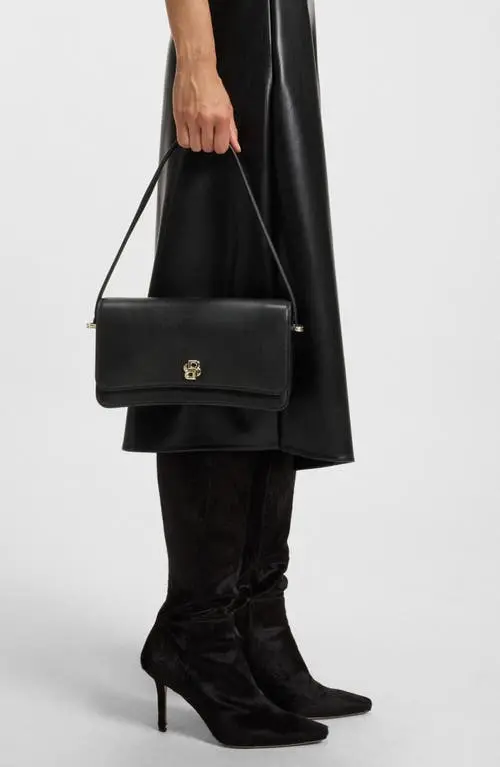 Hugo Beyond Leather Shoulder Bag