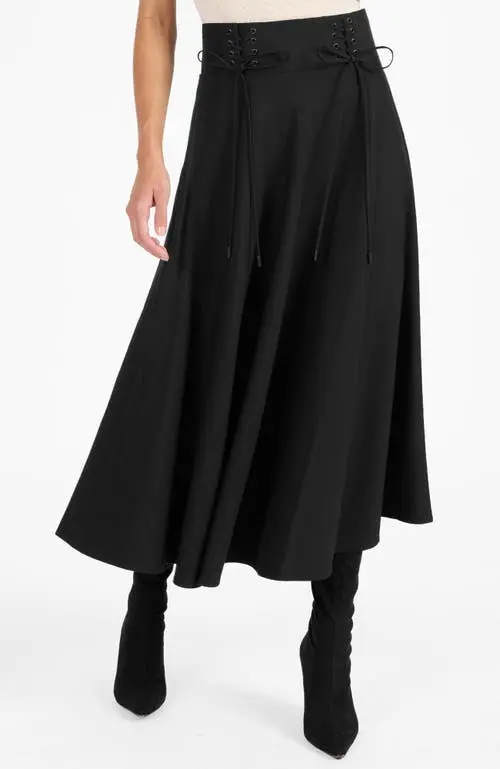 Santorelli Aster Full Midi Skirt