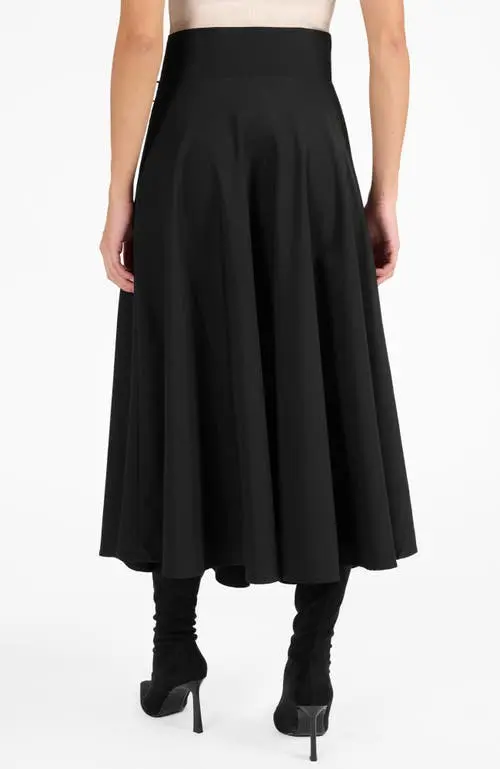 Santorelli Aster Full Midi Skirt