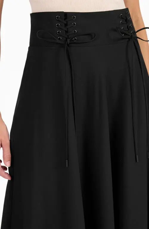 Santorelli Aster Full Midi Skirt