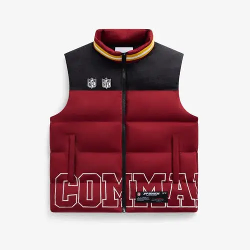 OFF SEASON Washington Commanders Team Puffer Vest