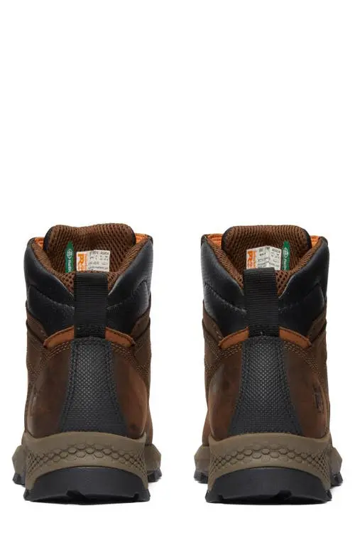 Timberland 6" Titan Ev Waterproof Composite Toe Work Boot - Brown