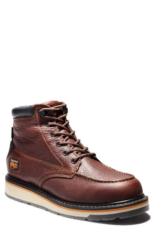 Timberland Gridworks 6" Waterproof Work Boots - Brown