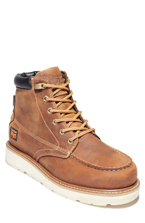 Timberland Gridworks 6" Waterproof Work Boots - Brown