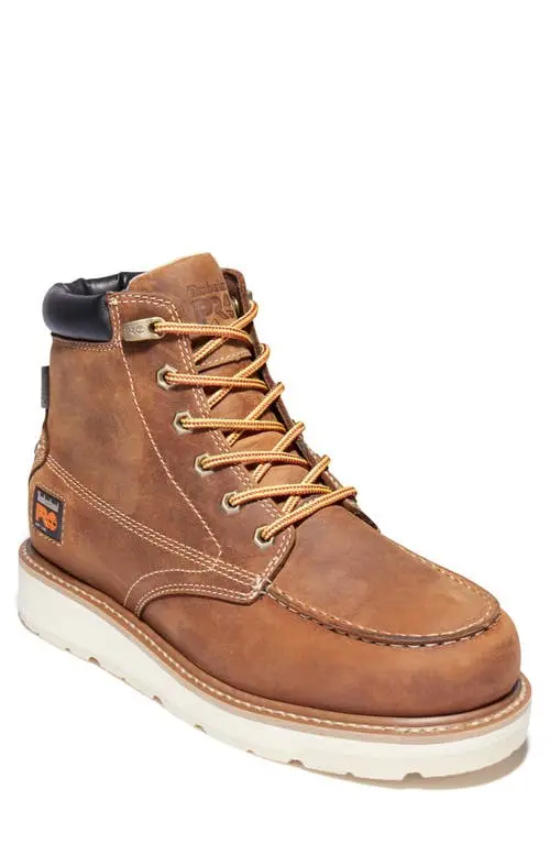 Timberland 6" Gridworks Waterproof Work Boot - Brown