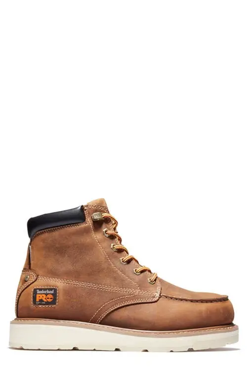Timberland 6" Gridworks Waterproof Work Boot - Brown