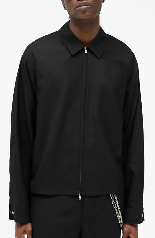 REPRESENT Zip-up Jacket - Jet Black