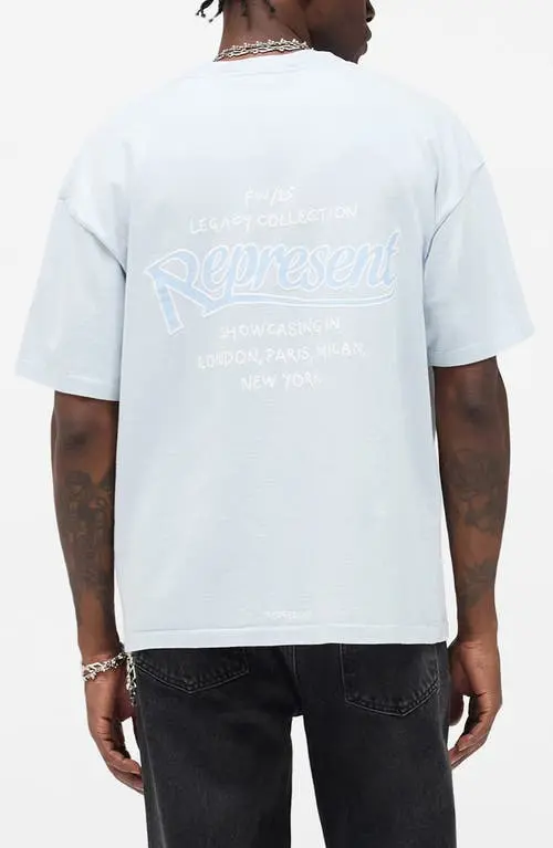 REPRESENT Showcasing Cotton Graphic T-shirt