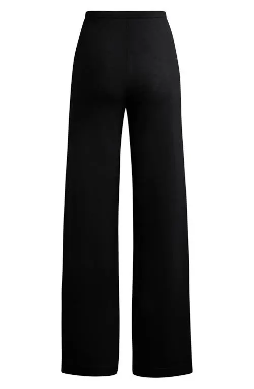 FAVORITE DAUGHTER Cashmere Drawstring Wide Leg Pants