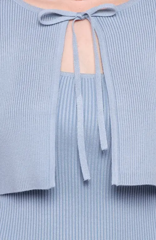 PETAL & PUP Tagum Midi Dress And Cropped Jacket Set