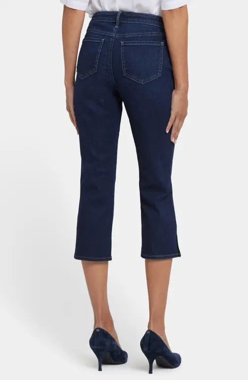 NYDJ Chloe Side Slit Capri Jeans - Midnight Breeze