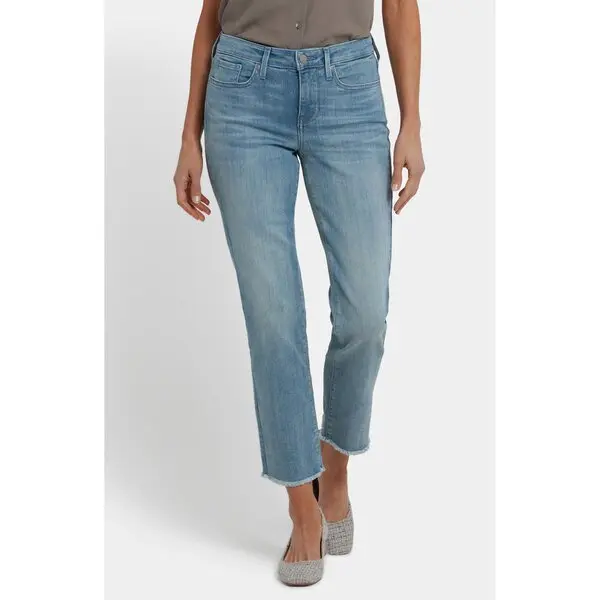 NYDJ Sheri Ankle Straight Leg Jeans