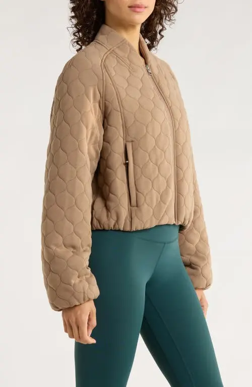 MPG Quilted Zip-up Jacket