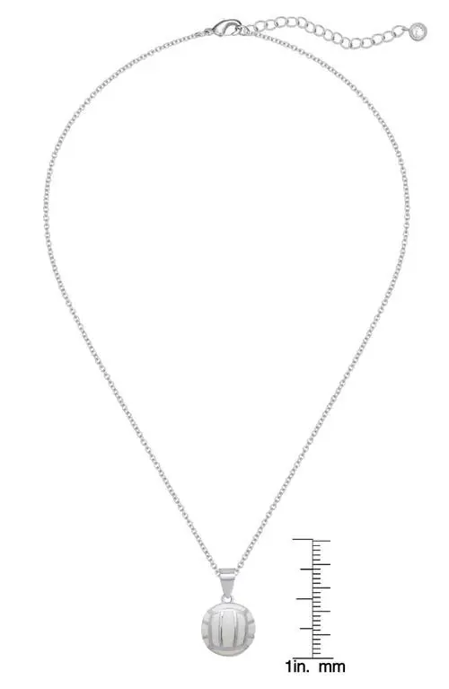 LILY NILY 3d Volleyball Pendant Necklace
