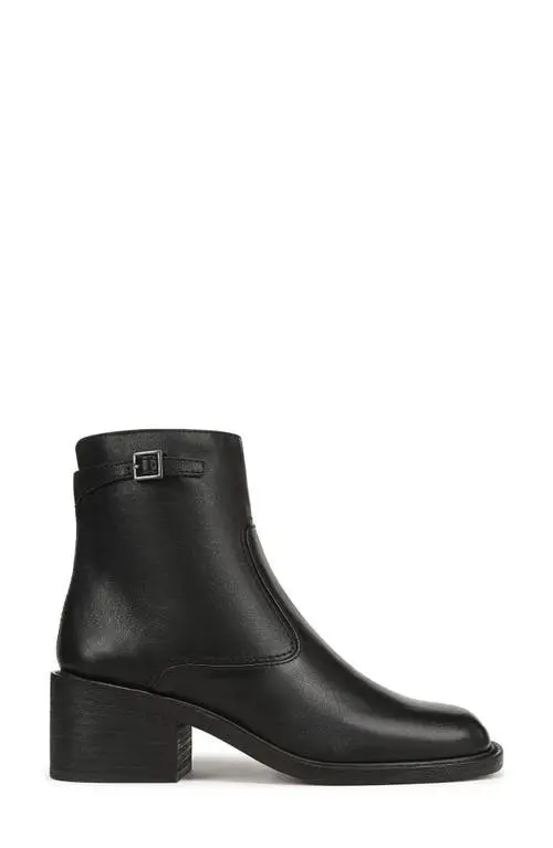 Franco Sarto Nylea Leather Bootie - Black