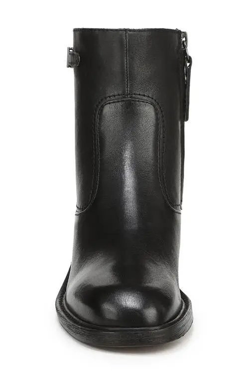 Franco Sarto Nylea Leather Bootie - Black